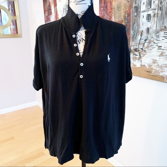 Polo Ralph Lauren | Tops | Ralph Lauren Oversized Classic 5 Button Polo ...